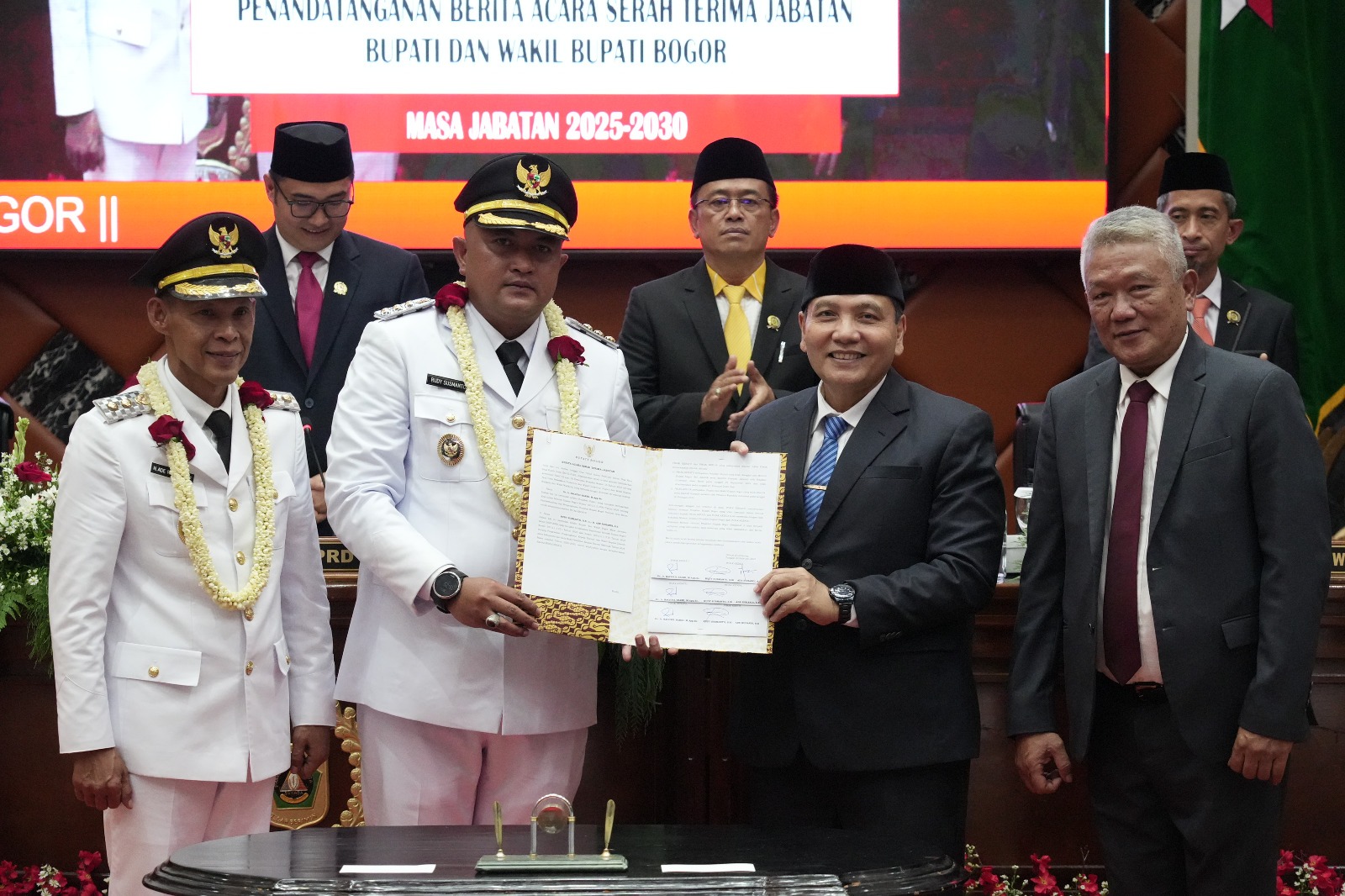Serah Terima Jabatan Bupati Kabupaten Bogor 2025-2030 - Suara Utama ID