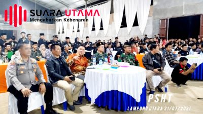 Pengesahan Warga Baru PSHT Tingkat 1 Cabang Lampung Utara-Pusat Madiun - Suara Utama ID