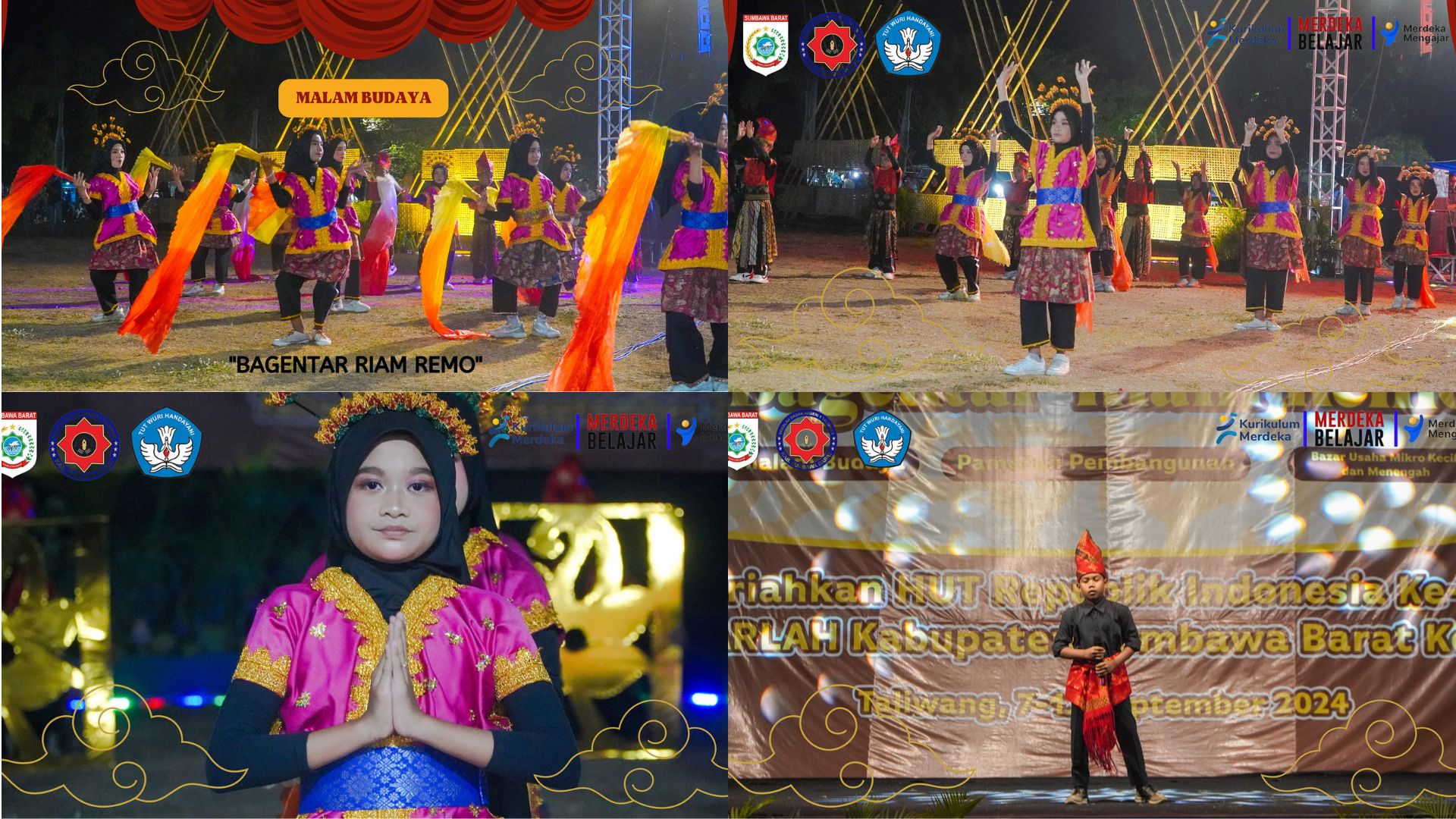 Spektakuler! Tari “Samawa Balong” Persembahan Siswa-Siswi SDN Barungan ...
