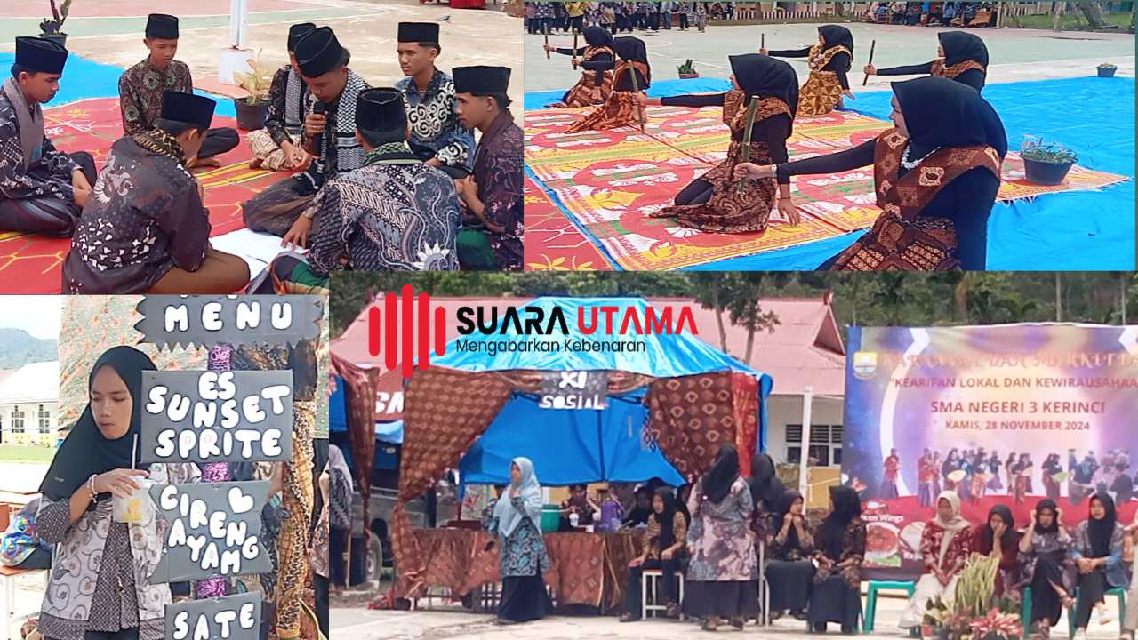 Bazar P5 Dan Karnaval Market Day Di SMA Negeri 3 Kerinci - Suara Utama ID